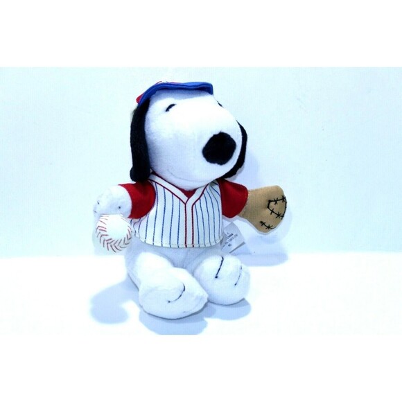 Peanuts | Toys | Peanuts Snoopy Dog Metlife Insurance Baseball Player ...